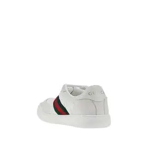 Gucci Screener' Nylon And Leather Sneakers