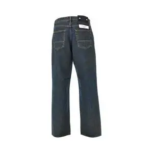 Stone Island Loose Fit Laser Pigt Indigo Denim Jeans