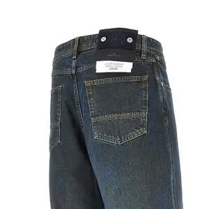 Stone Island Loose Fit Laser Pigt Indigo Denim Jeans