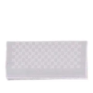 Gucci Gg Wool-blend Scarf - Grey