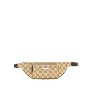 Gucci Gg Canvas 'flatpack' Beltbag - Beige
