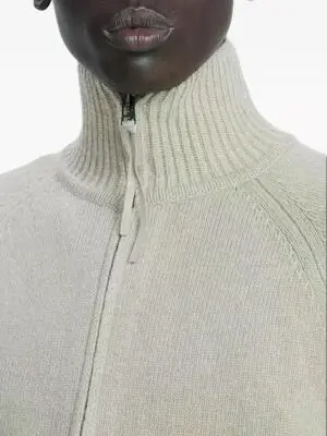 TONYWACK Half-zip Elbow-patch Polo Shirt