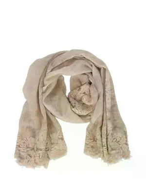 Faliero Sarti Fiorenza Floral-embroidered Scarf