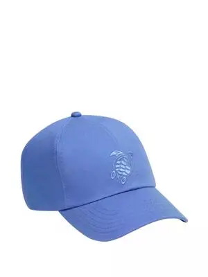 Vilebrequin Embroidered Turtle Cotton Cap