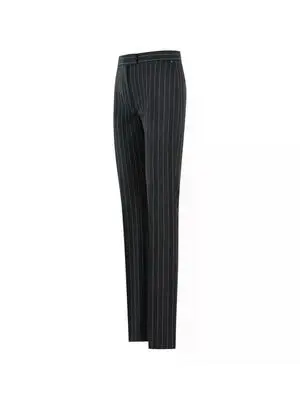 Sportmax Pinstrip Flared Trousers