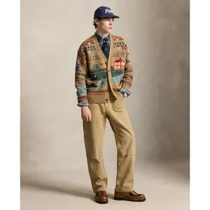 Ralph Lauren Relaxed Fit Scenic Wool Cardigan