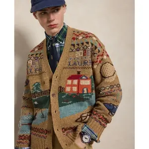 Ralph Lauren Relaxed Fit Scenic Wool Cardigan