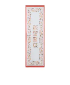 Etro Floral Paisley Motif Scarf - Red