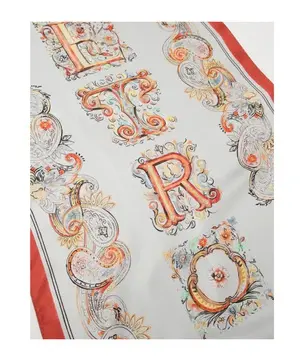 Etro Floral Paisley Motif Scarf