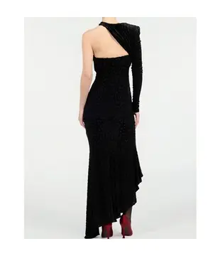 Roberto Cavalli Asymmetric One-shoulder Dress