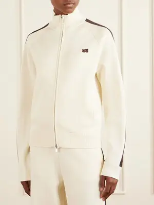 WALES BONNER Sports Casual Jacket - Ivory