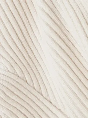 JEAN PAUL GAULTIER Paneled Ribbed Wool-blend Bustier Top