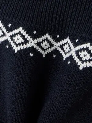 Magda Butrym Ribbed Wool-jacquard Shorts