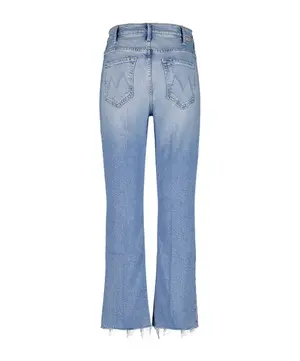 MOTHER The Hustler Frayed-hem Jeans