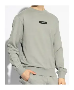 Versace Logo-patch Sweatshirt