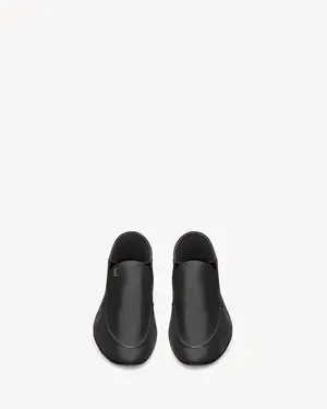 Saint Laurent Logo-plaque Loafers