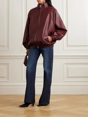 THE FRANKIE SHOP Oversized Bomber Jacket