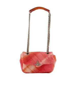 VIVIENNE WESTWOOD Flap Shoulder Bag - Red