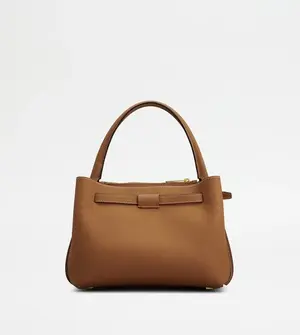 TOD'S T-plaque Belt Detail Tote Bag