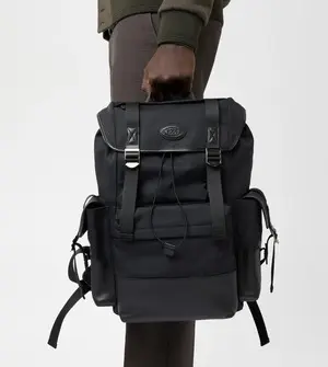TOD'S Drawstring Flap Backpack