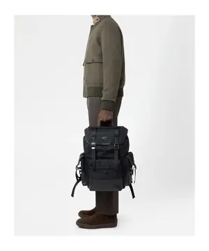 TOD'S Drawstring Flap Backpack