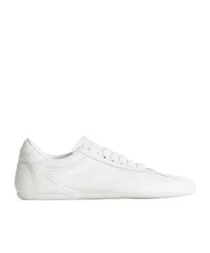 Dolce & Gabbana Dolce Gabbana Logo Plaque Ballet Sneakers - White