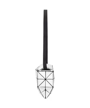 Issey Miyake Geometric-panelled Shoulder Bag - White