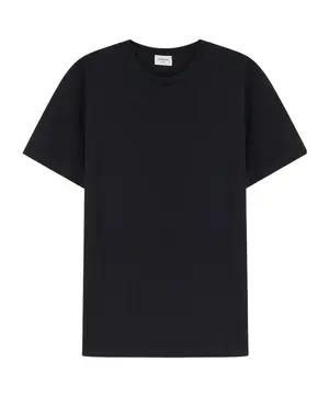 Saint Laurent Crewneck Short-sleeved T-shirt - Black