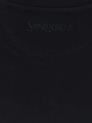 Saint Laurent Crewneck Short-sleeved T-shirt
