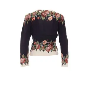Farm Rio Wrap Floral Blouse