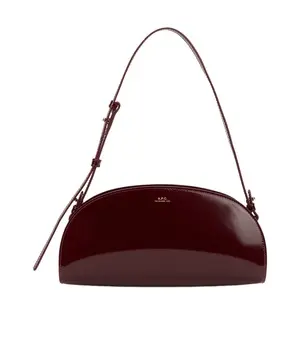 A.p.c. Leather Crossbody Bag - Brown