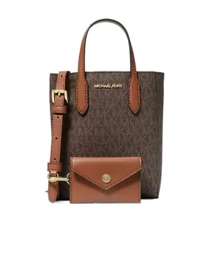 Michael Kors Vincent Logo Shoulder Bag