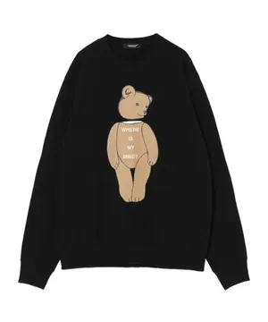 Undercover Teddy Graphic Sweatshirt - Black