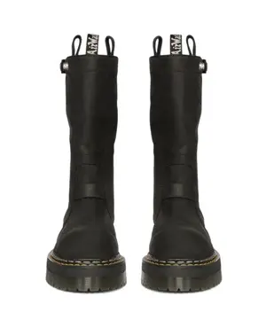 DR. MARTENS X RICK OWENS Round-toe Short Boots