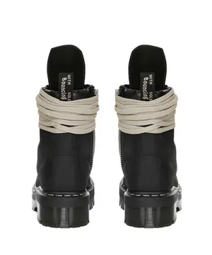 DR. MARTENS X RICK OWENS Round-toe Short Boots