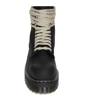 DR. MARTENS X RICK OWENS Round-toe Short Boots