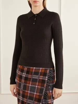 Guest In Residence Cashmere Polo Sweater