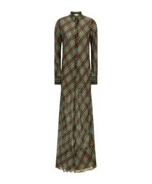 Dries Van Noten Long-sleeved Dress
