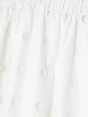 Posse Peggy Broderie Anglaise Cotton-poplin Midi Skirt - No