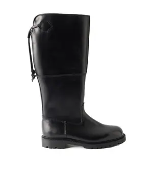 RIER Forest Leather Knee Boots - No