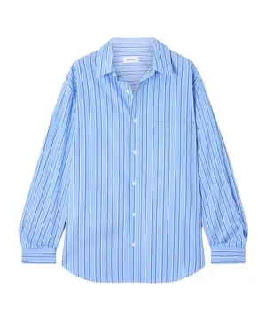 Matteau Striped Organic Cotton-poplin Shirt