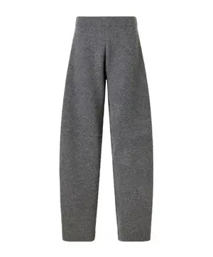 Guest In Residence Cashmere-blend Barrel-leg Pants