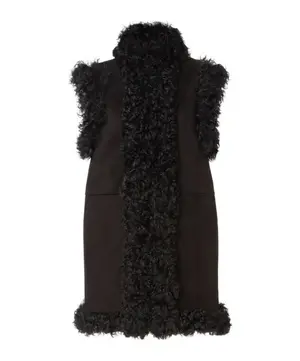 Fendi Sleeveless Vest - Black