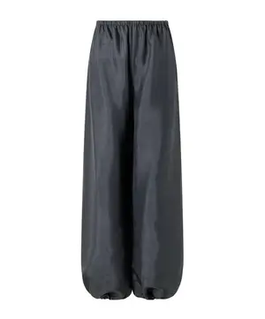 ST. AGNI Silk Balloon Trousers
