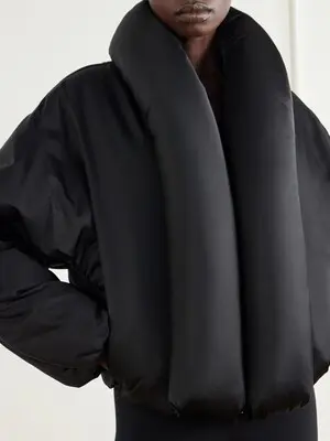 Alaïa Minimal Cropped Down Jacket
