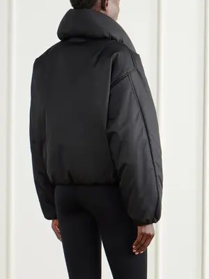 Alaïa Minimal Cropped Down Jacket