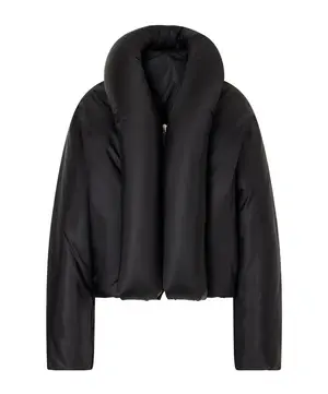 Alaïa Minimal Cropped Down Jacket - No