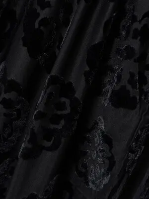 SIR. Vittoria Devoré-velvet Halterneck Gown