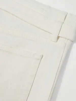 Proenza Schouler Ellsworth Belted Low-rise Straight-leg Jeans