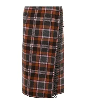 Guest In Residence Cashmere-blend Midi Skirt - No